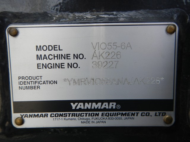 YANMAR ViO55-6A AK226 – Nippon Trading